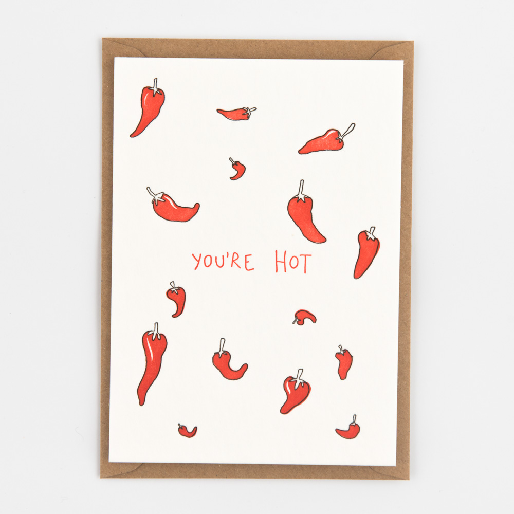 You re Hot Wenskaart Gouts Et Couleurs you-re-hot-wenskaart-gouts-et-couleurs